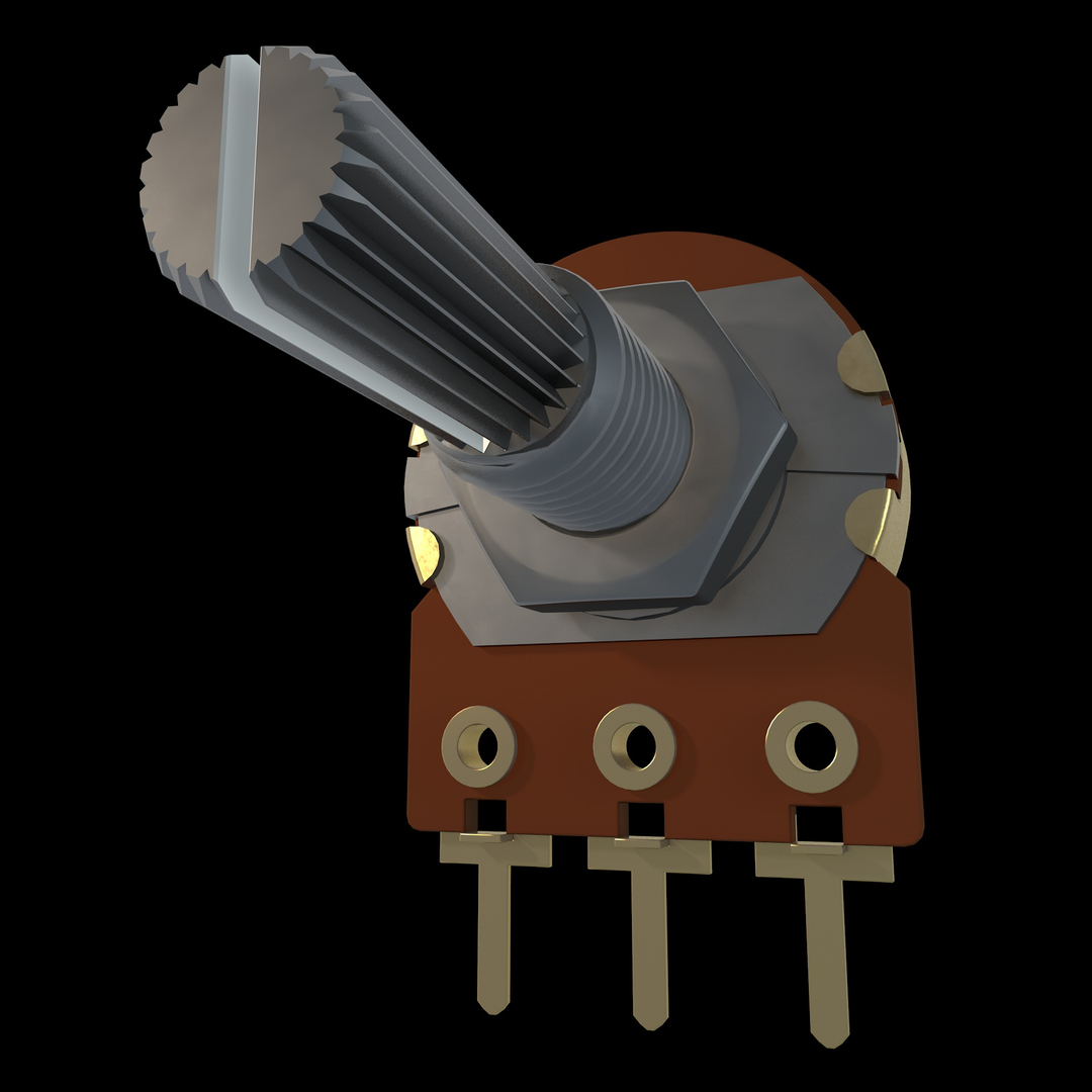 Potenciômetro Modelo 3D - TurboSquid 1700036