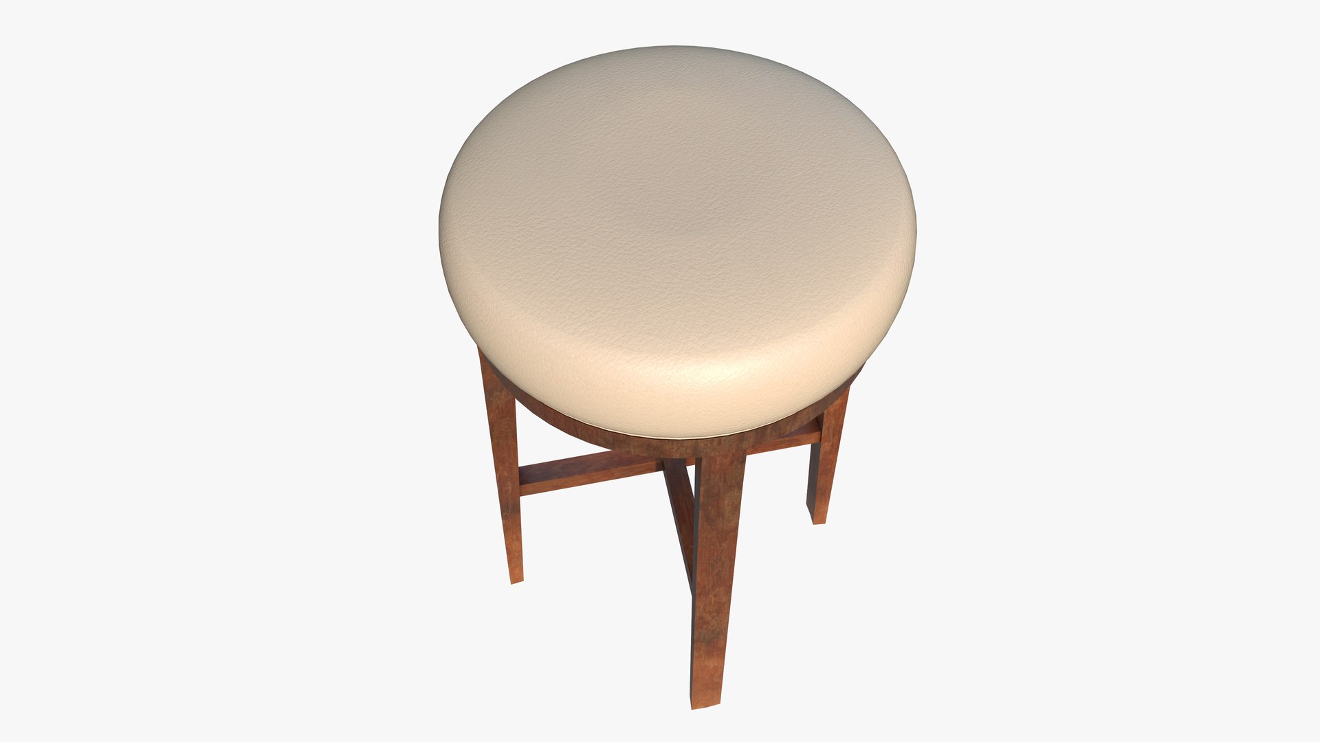 3D Stool 1 With PBR 4K 8K - TurboSquid 2037585
