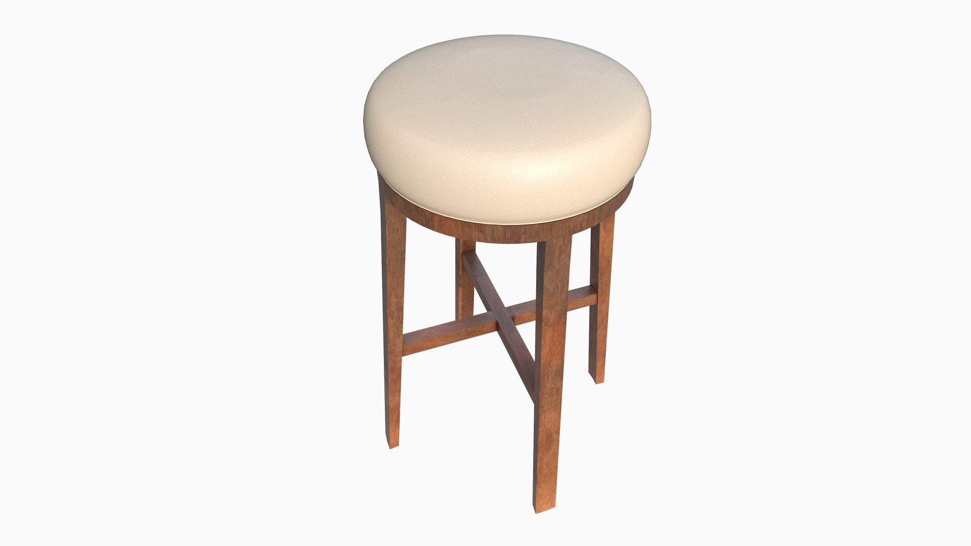 3D Stool 1 With PBR 4K 8K - TurboSquid 2037585