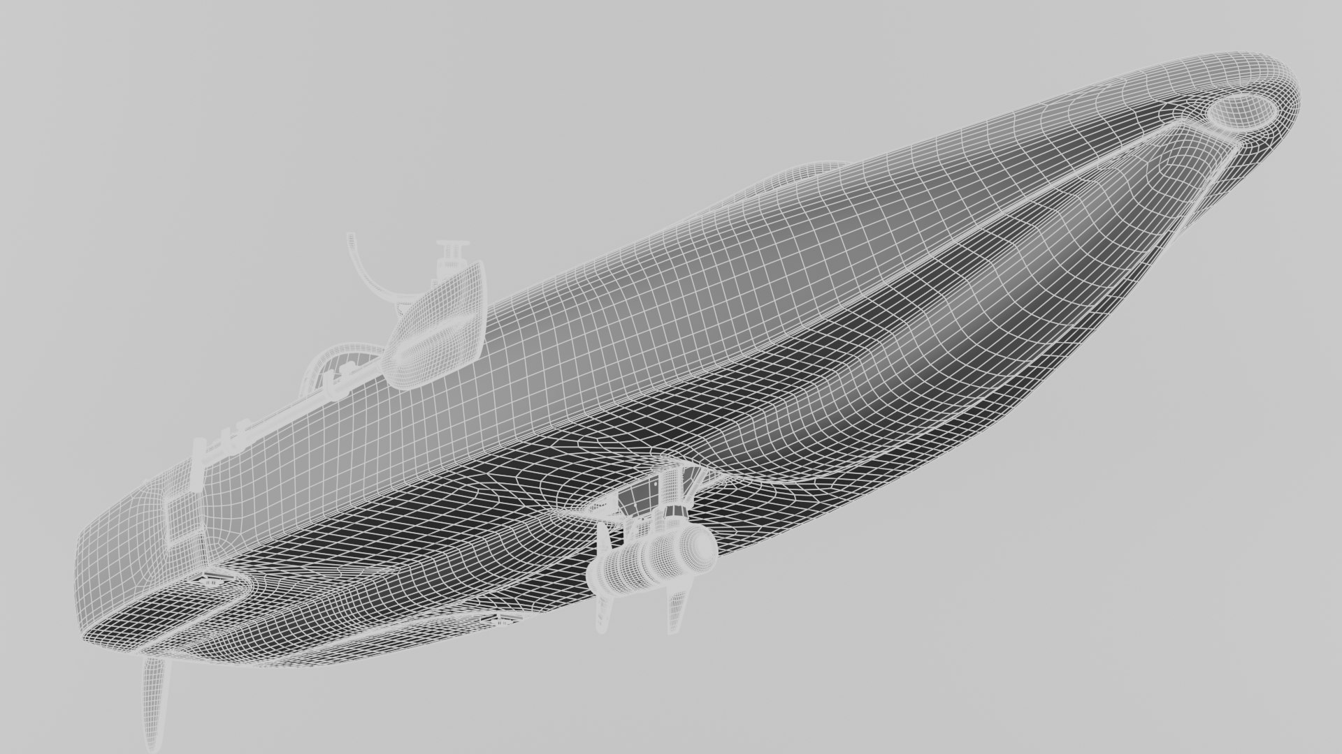 3D Kayak For Fishing With An Electric Motor Haswing Winix HB-54601 ...