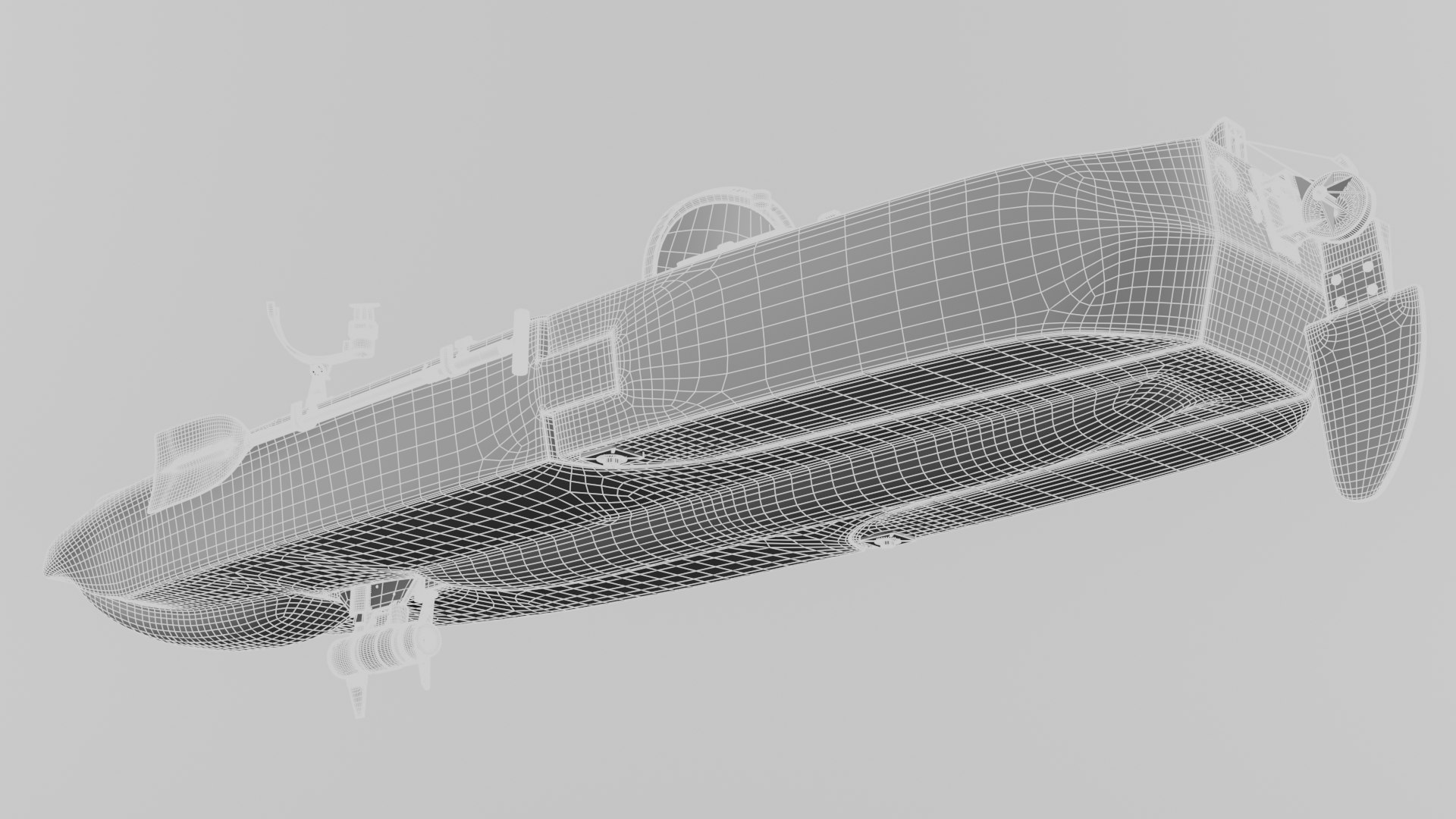 3D Kayak For Fishing With An Electric Motor Haswing Winix HB-54601 ...