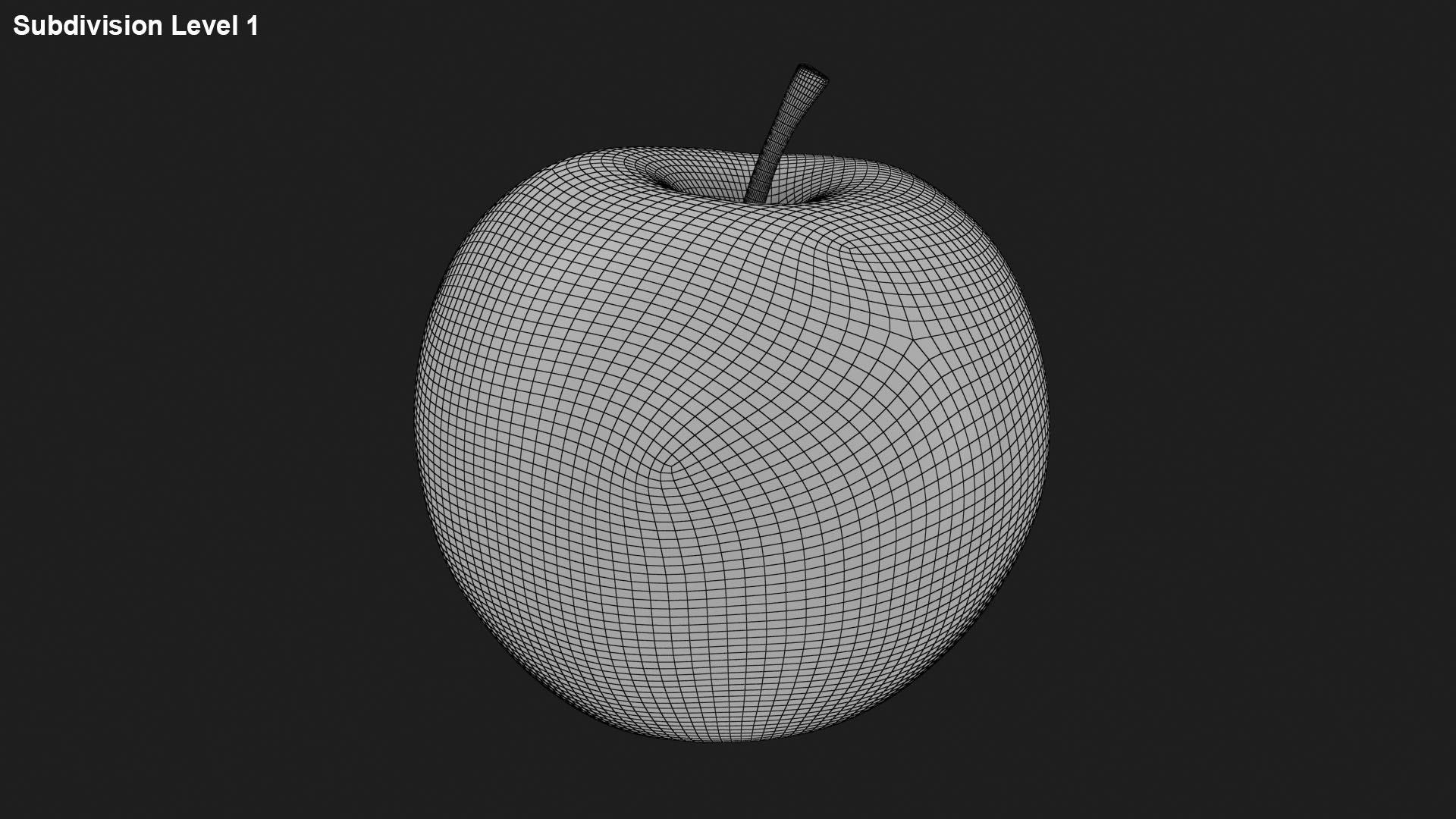 Green Apple v2 3D - TurboSquid 2052731
