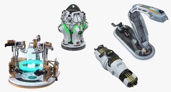 3D Sci Fi Devices Collection - TurboSquid 1789636