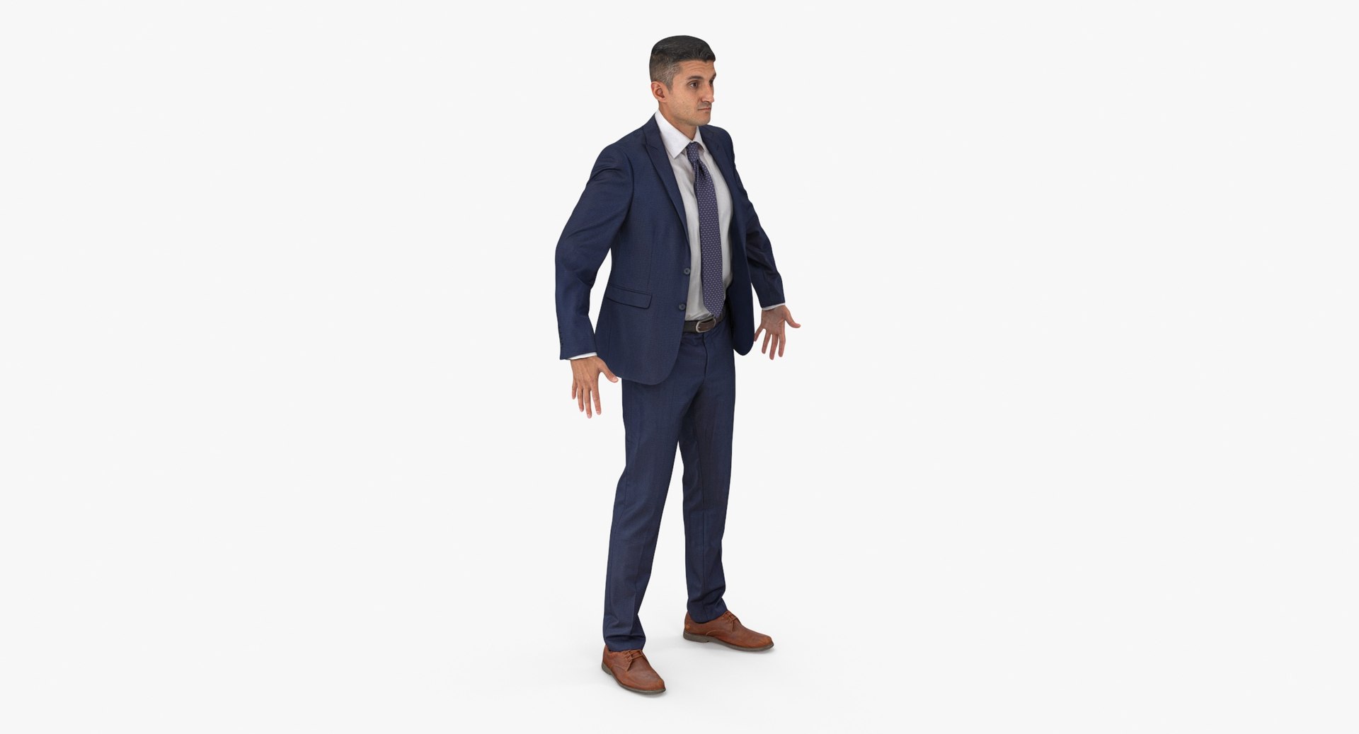 Noah Business A Pose 3D Model - TurboSquid 2013629