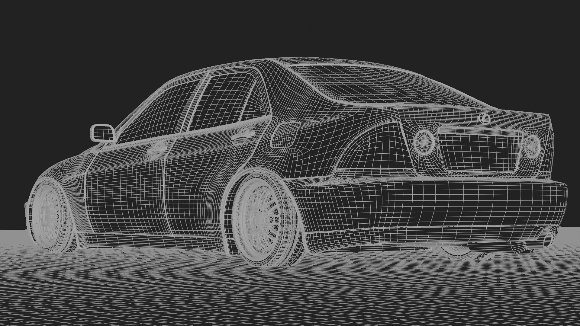 3D Lexus Is300 Model - TurboSquid 2089679