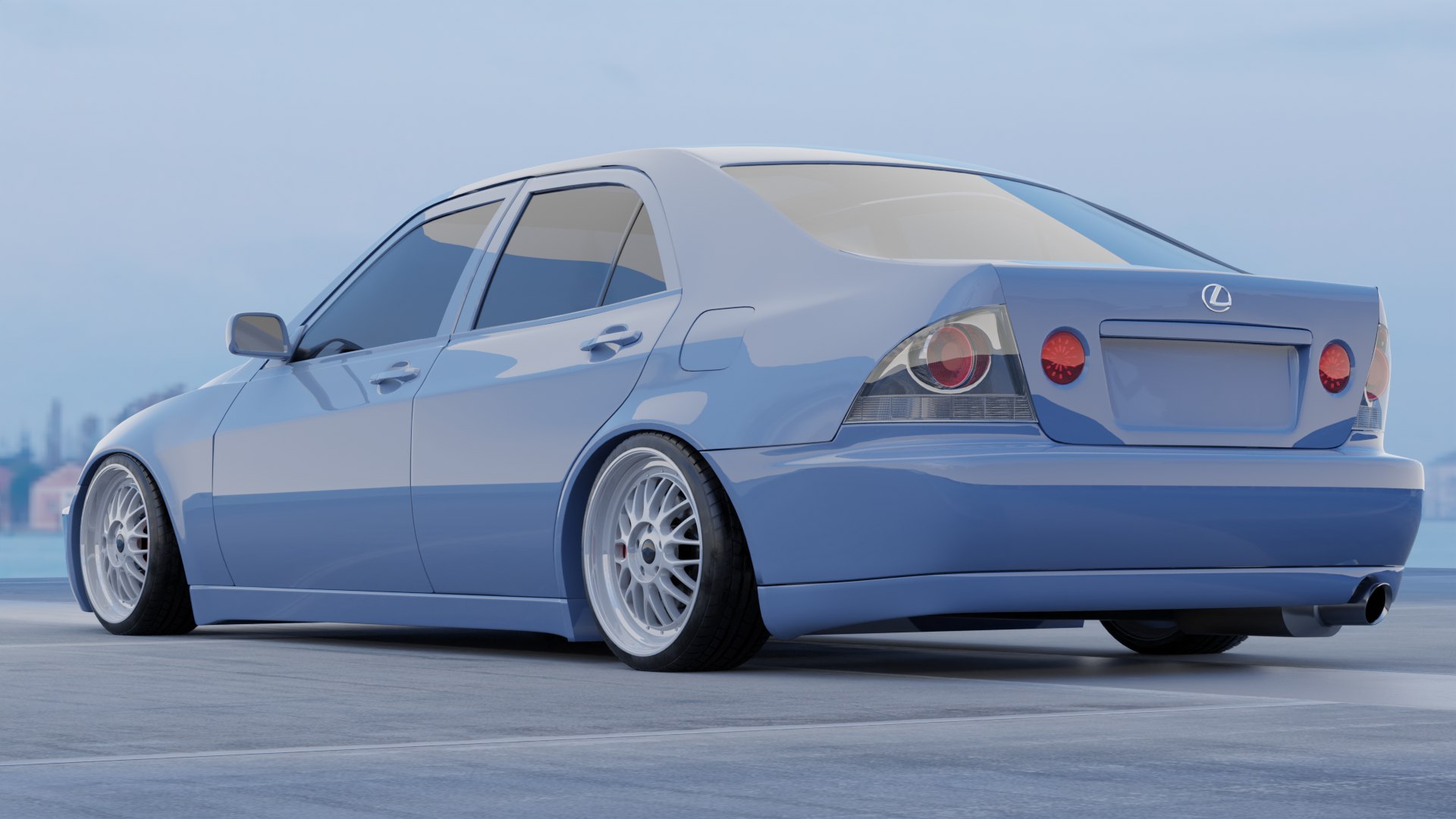 3D Lexus Is300 Model - TurboSquid 2089679