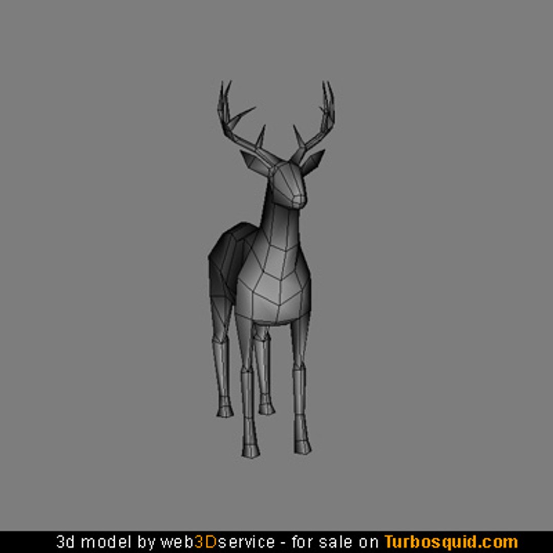 Maya Deer Real Time