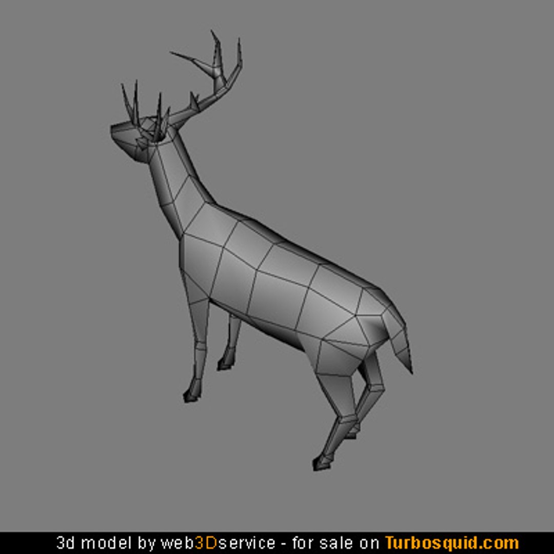 Maya Deer Real Time