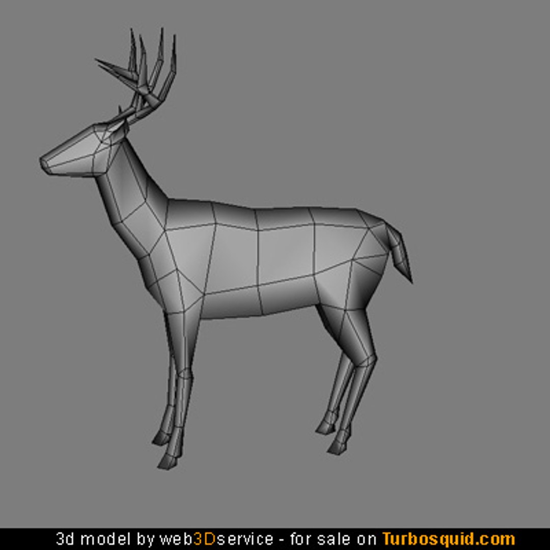 Maya Deer Real Time