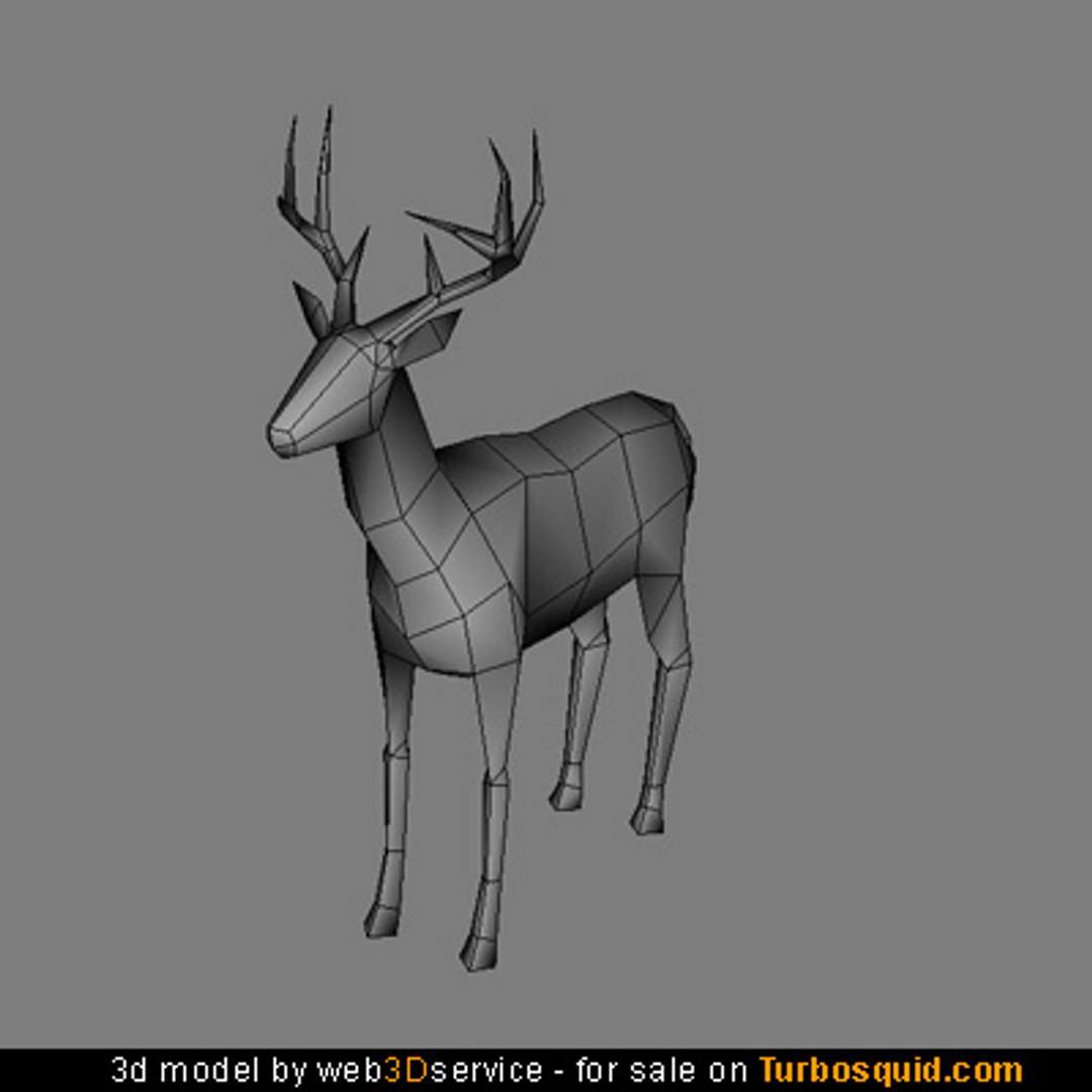 Maya Deer Real Time