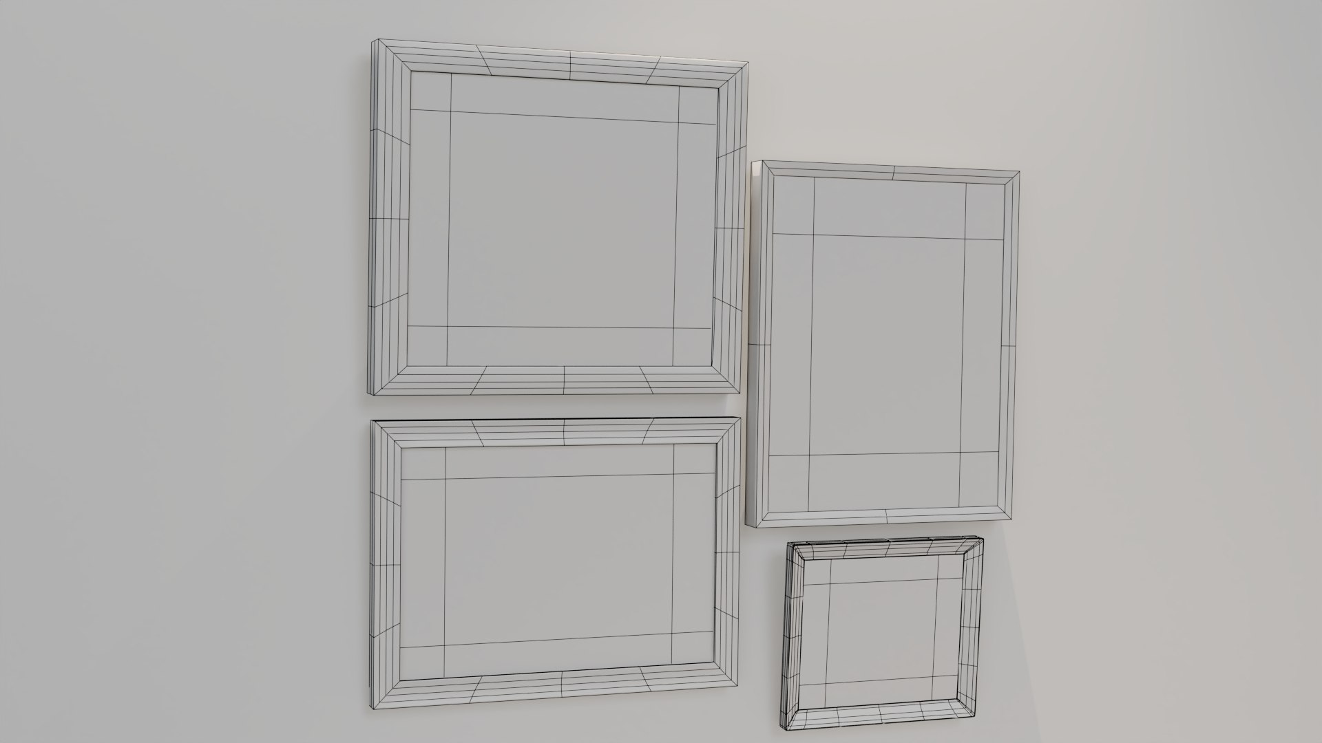 3D Frame Mockups - TurboSquid 2096691