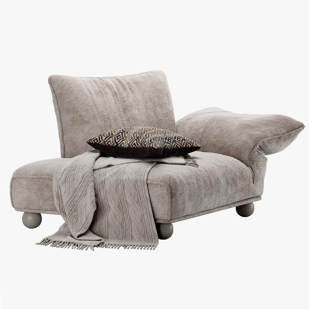 modelo 3d EDRA Sillón Standway STWPLT - TurboSquid 2131824