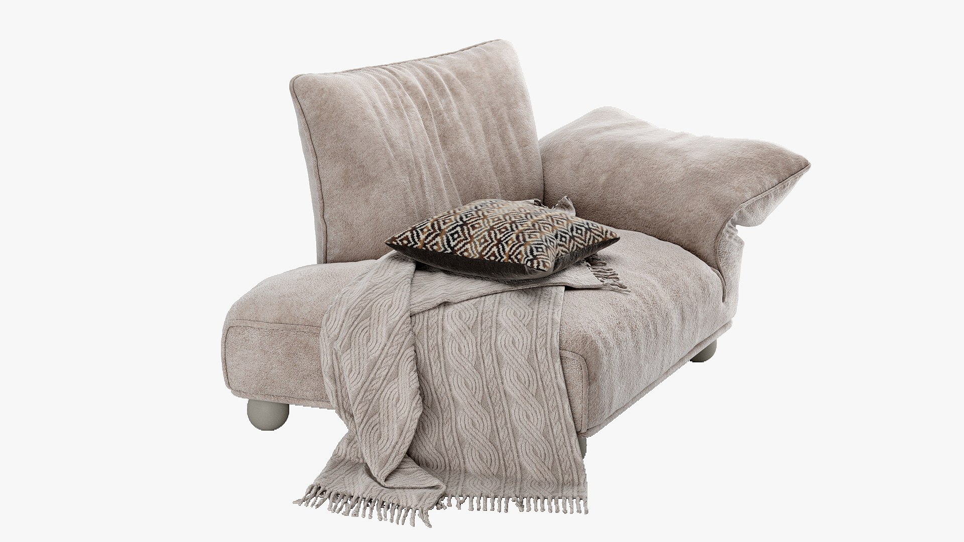 EDRA Armchair Standway STWPLT 3D Model - TurboSquid 2131824