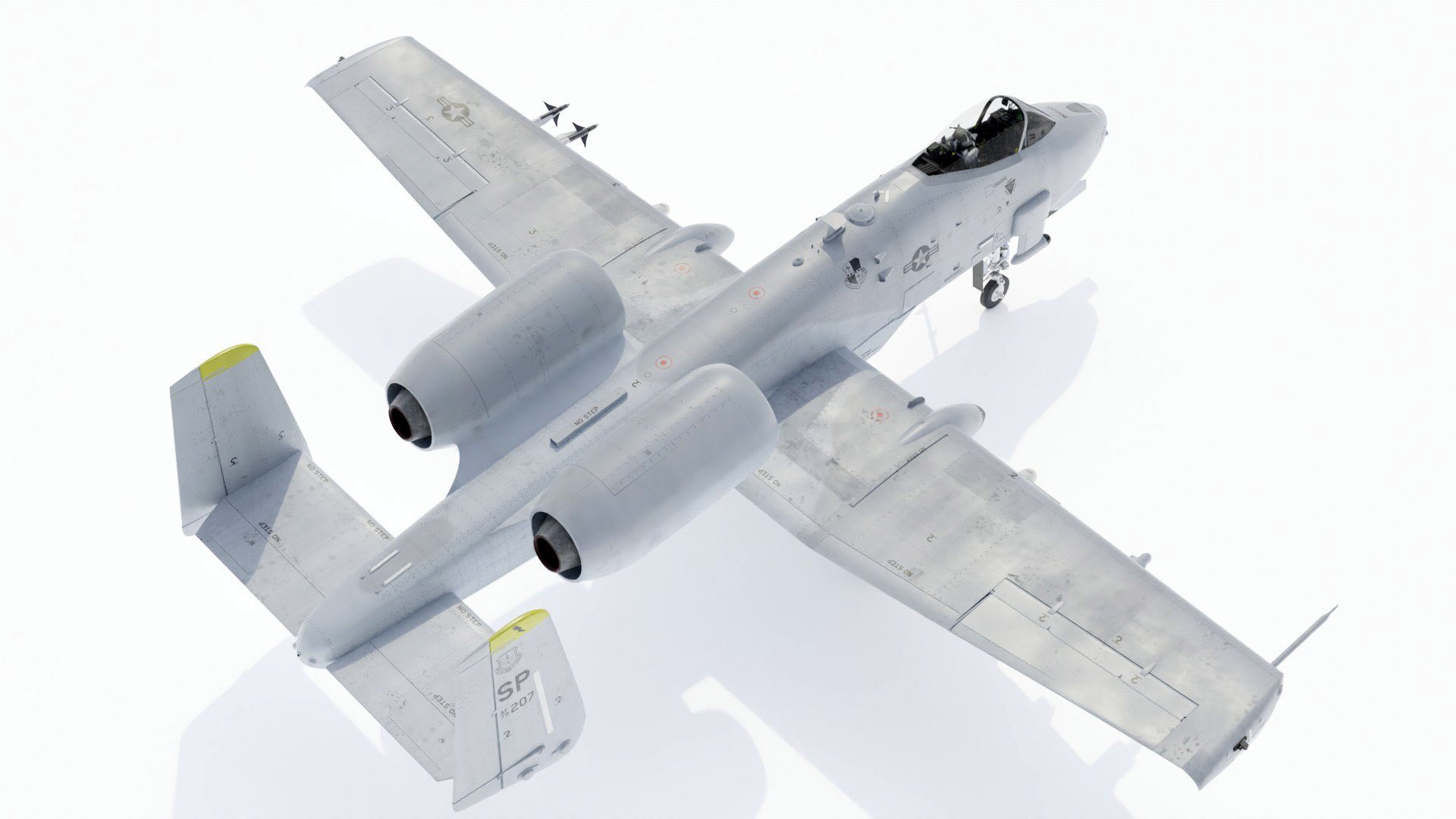 3ds Max A-10c Warthog A10