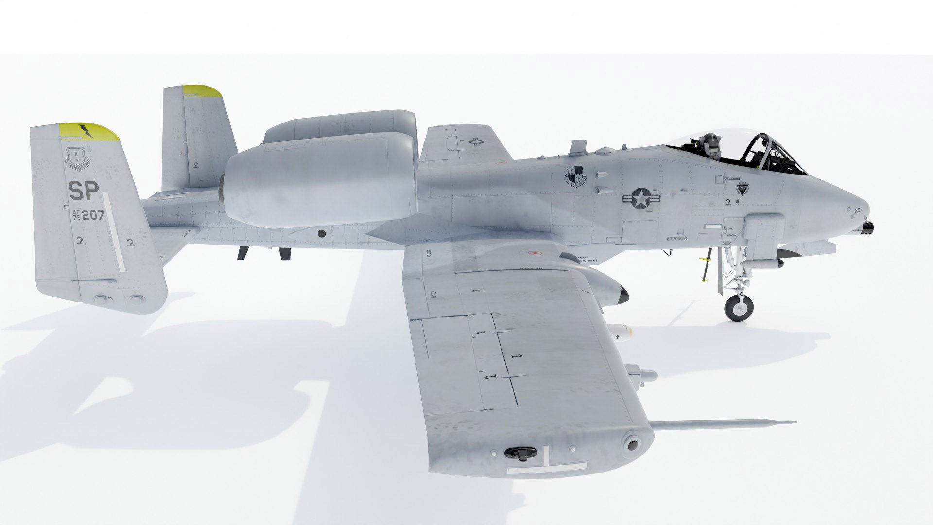 3ds Max A-10c Warthog A10