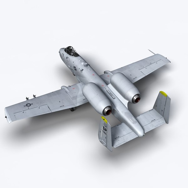 3ds max a-10c warthog a10