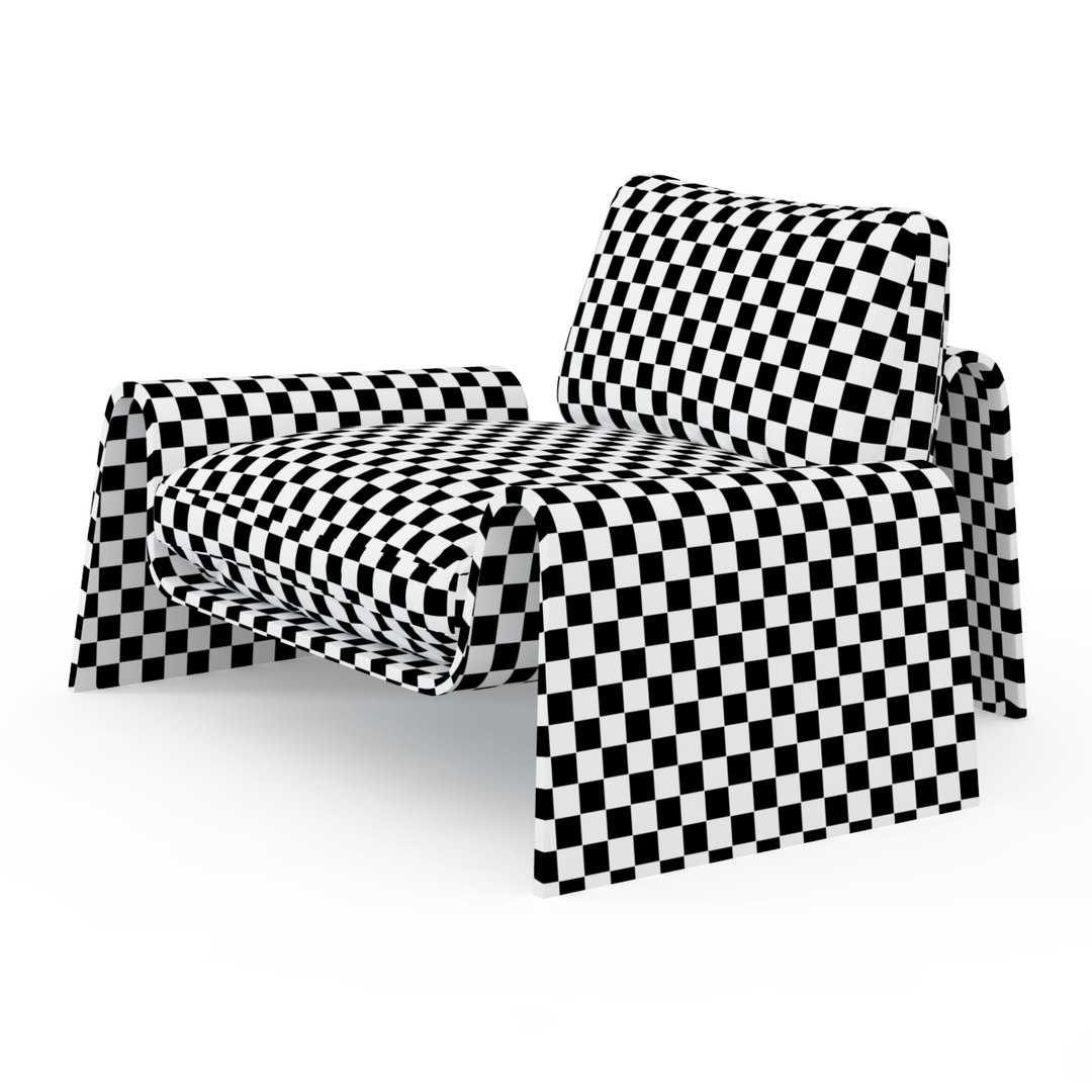3d Spider Lounge Chair Model