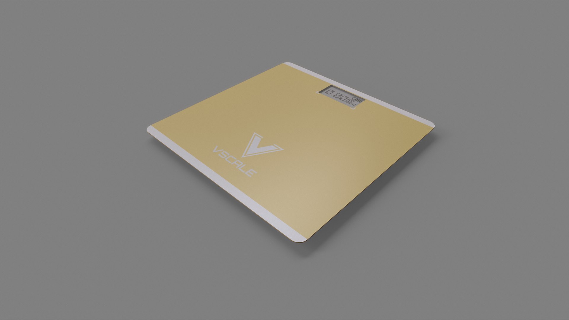PBR Personal Digital Body Weight Scale 3D Model - TurboSquid 1805507