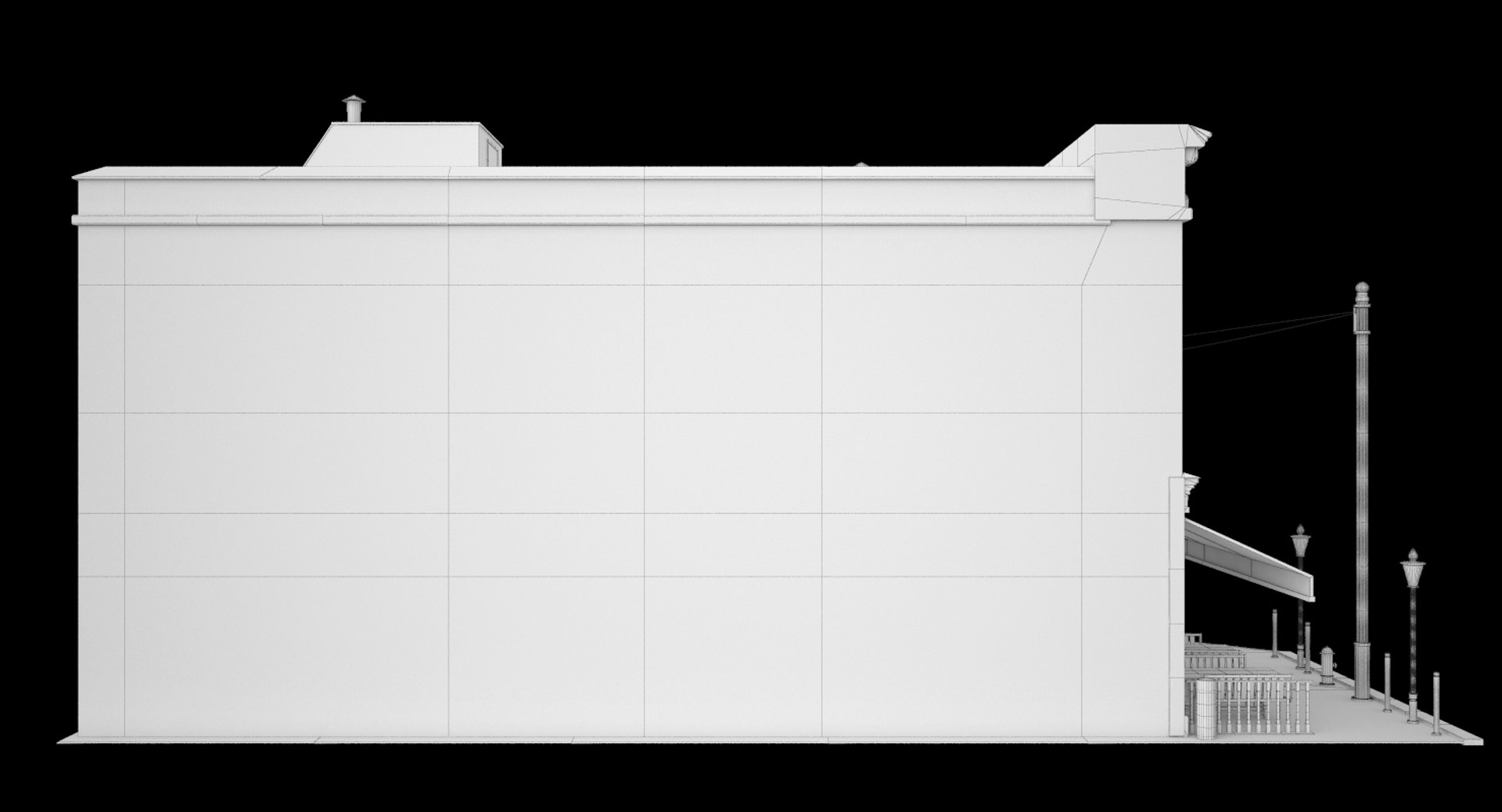 Building Pub 3D - TurboSquid 1406841