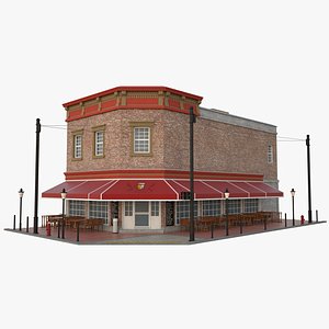 Building Pub 3D model - TurboSquid 1771124