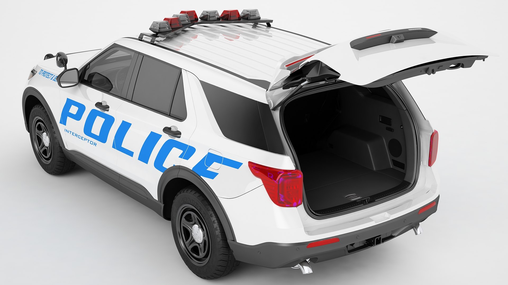 Ford Explorer 2020 Police 03 3D Model - TurboSquid 1726486