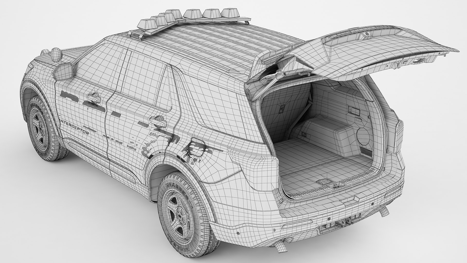 Ford Explorer 2020 Police 03 3D Model - TurboSquid 1726486