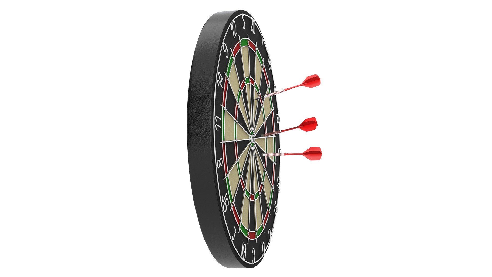 Dart Board 3D - TurboSquid 2001410