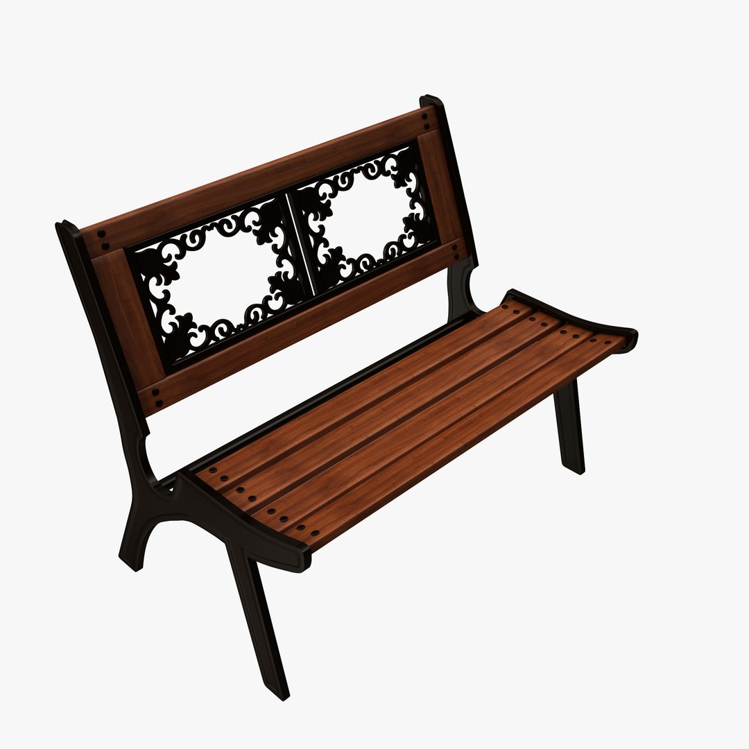 Bench 3D Model - TurboSquid 2328096