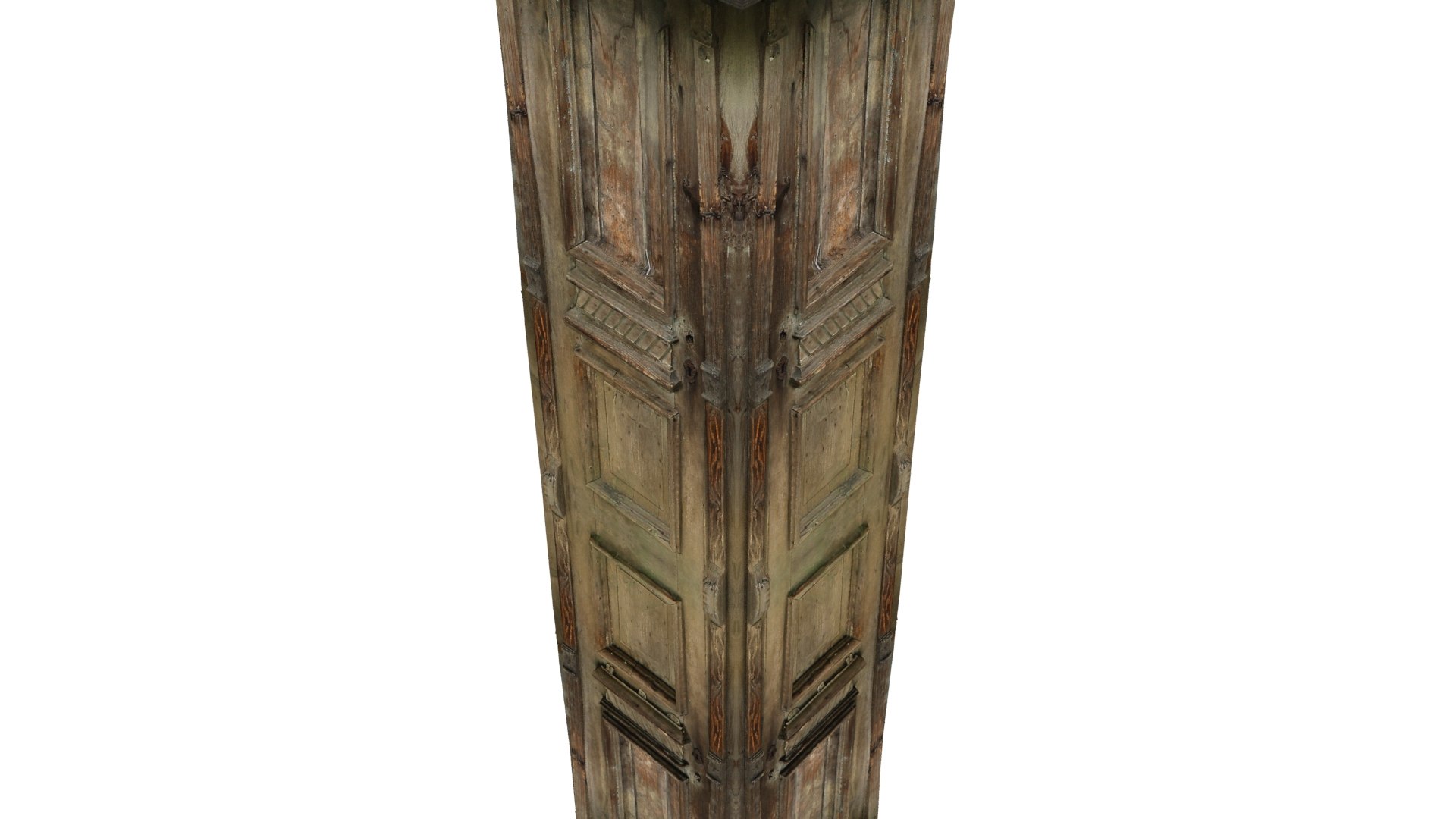 3D Wooden Column 02 Model - TurboSquid 1721577