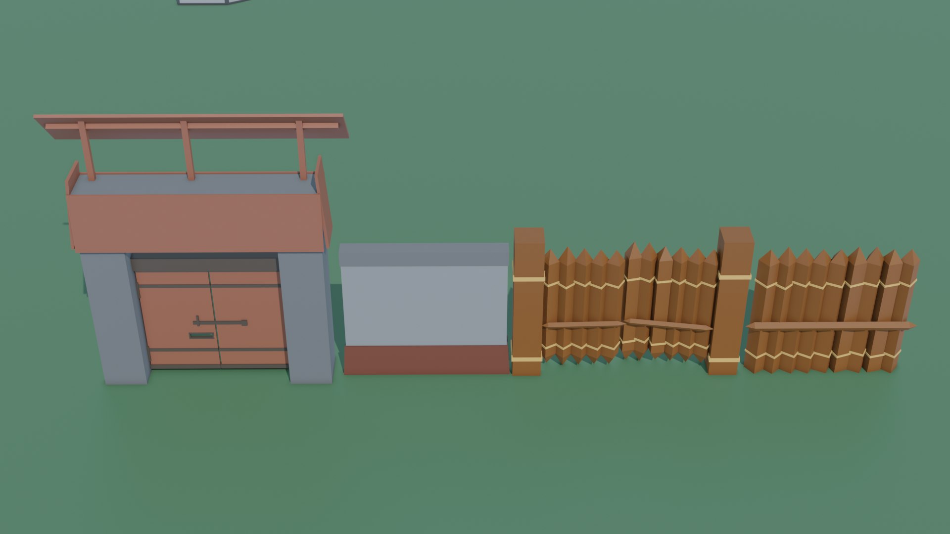 Free Rust Low-poly Building Bases Assets Model - TurboSquid 1904681