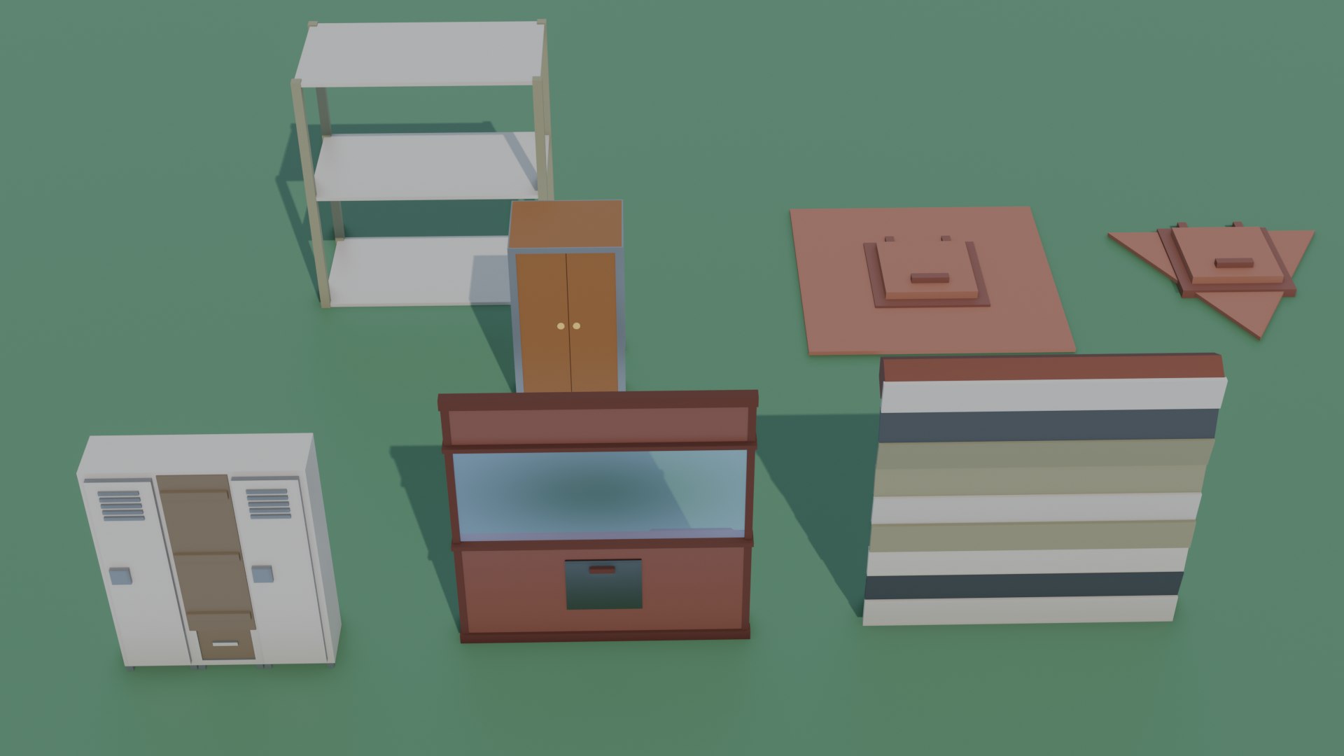 Free Rust Low-poly Building Bases Assets Model - TurboSquid 1904681