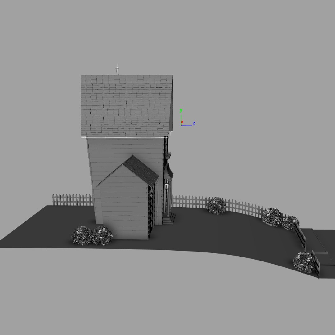 Despicable House Street Obj