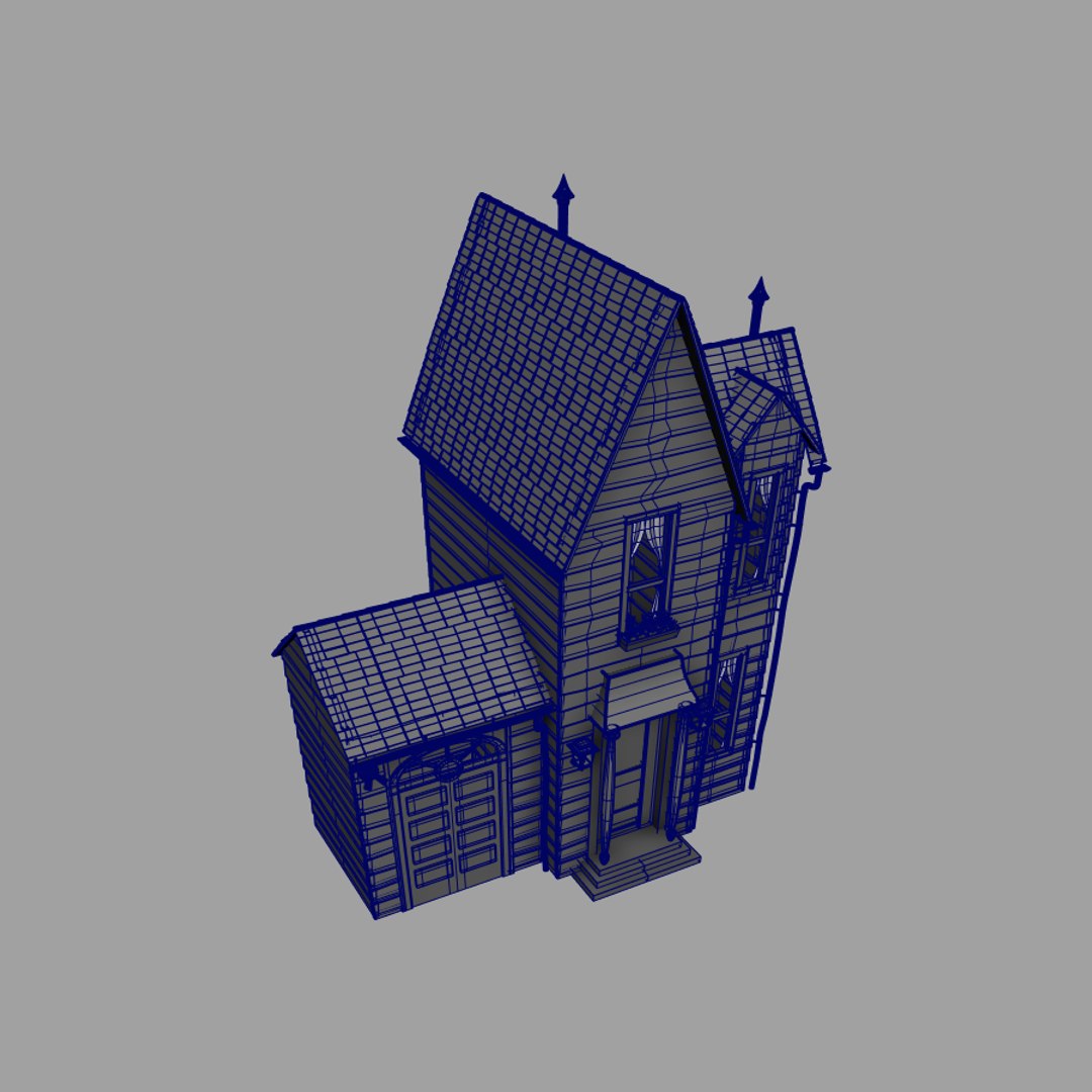 Despicable House Street Obj