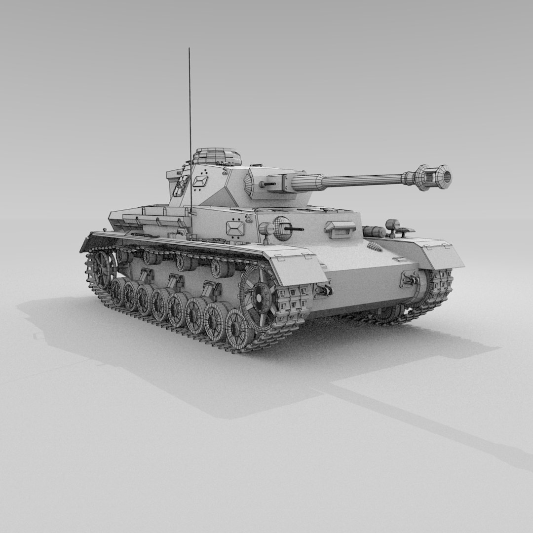 3D Panzer Iv G - TurboSquid 1424107