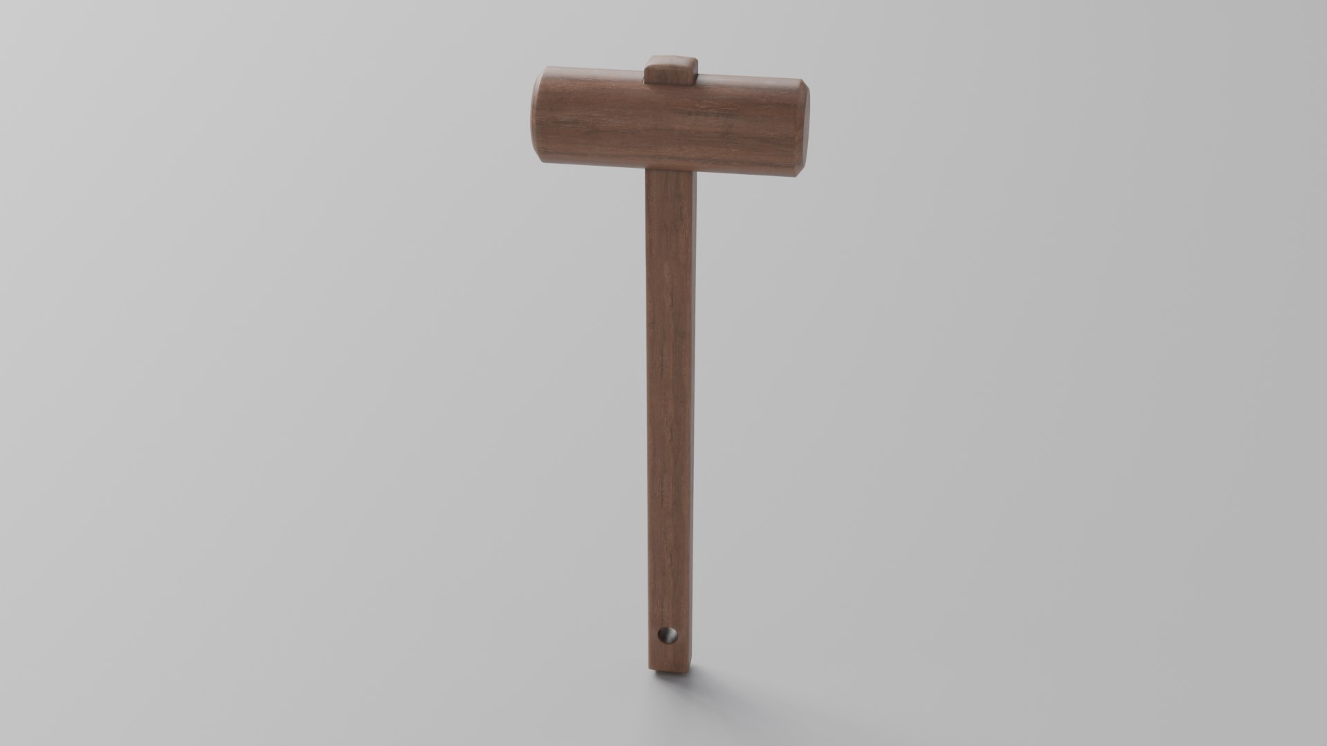 Wooden Mallet 3D Model - TurboSquid 2390692