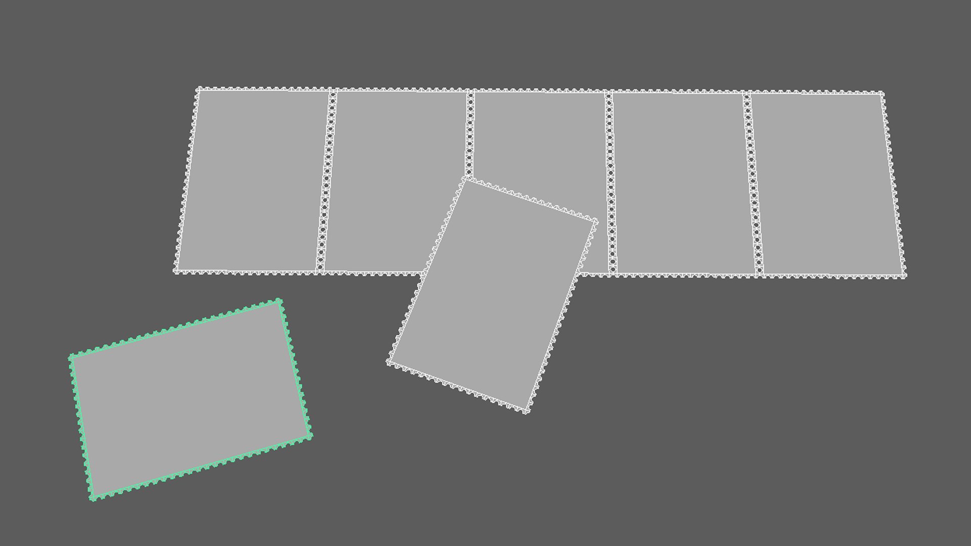 Stamp Collection 3D model - TurboSquid 1936334