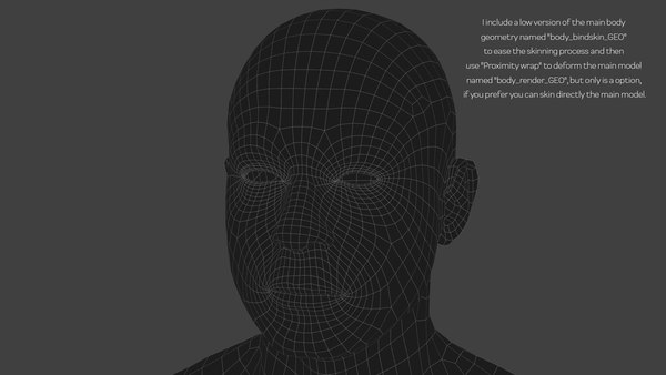 3D model realistic male body - TurboSquid 1700860