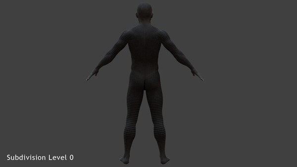 3D model realistic male body - TurboSquid 1700860