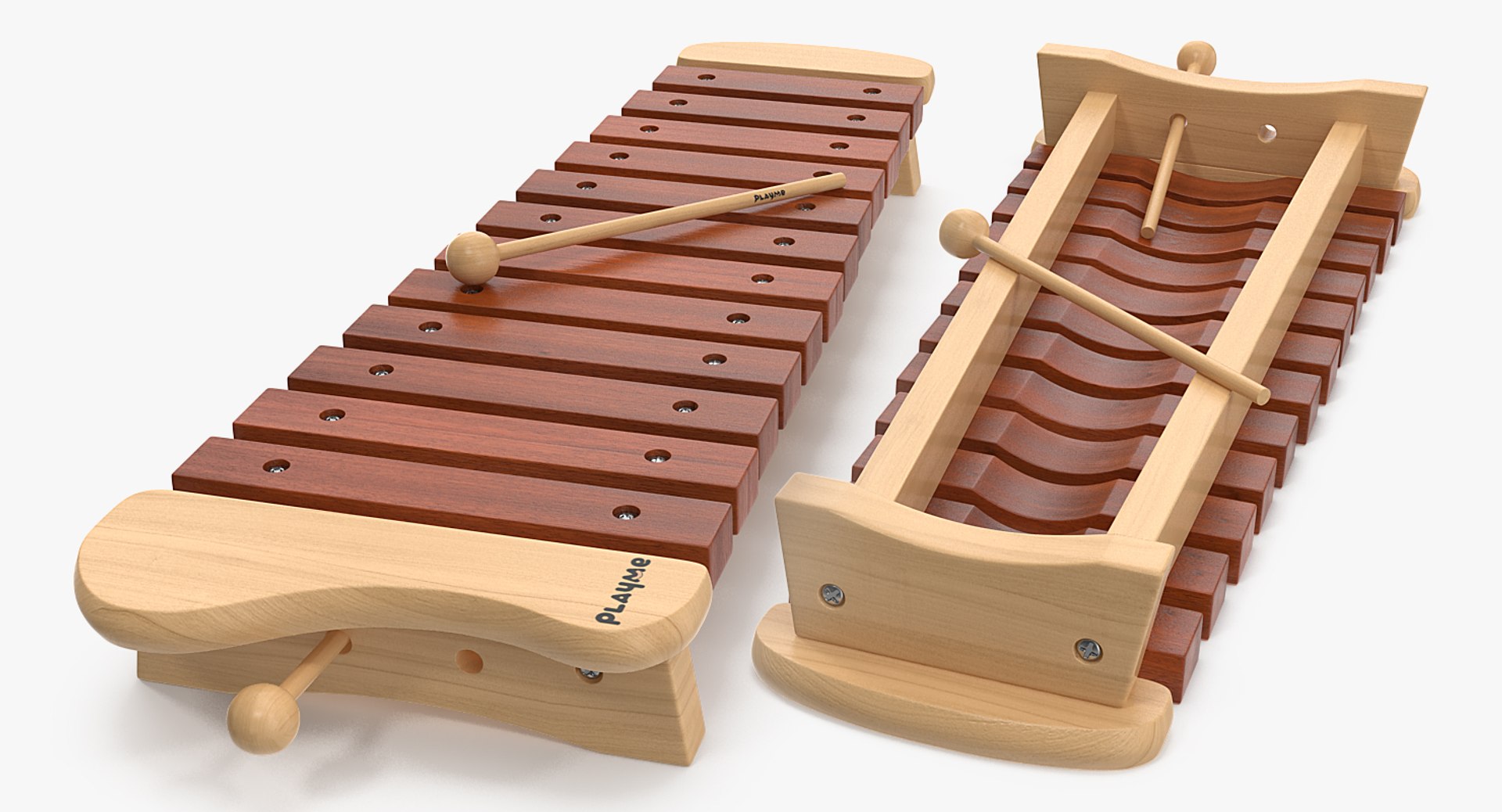 3D Xylophone - TurboSquid 1242732