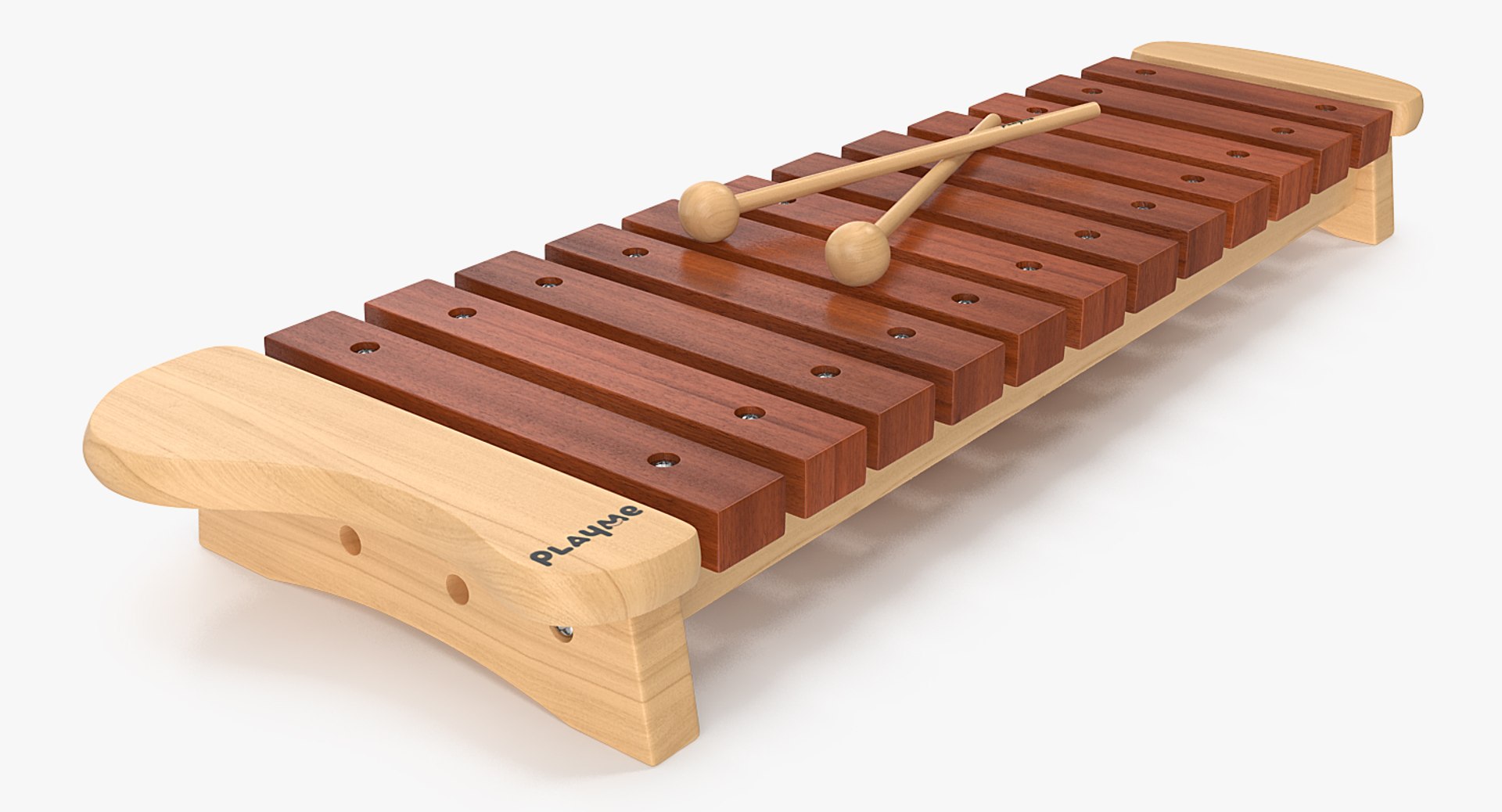 3D Xylophone - TurboSquid 1242732