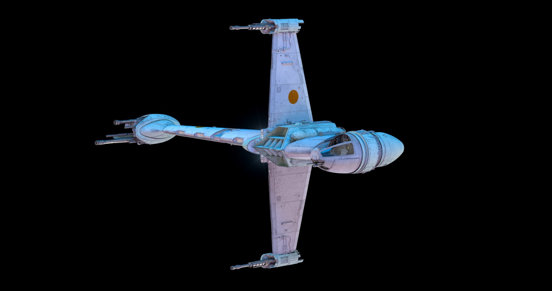 3D Model B Wing - TurboSquid 1594378