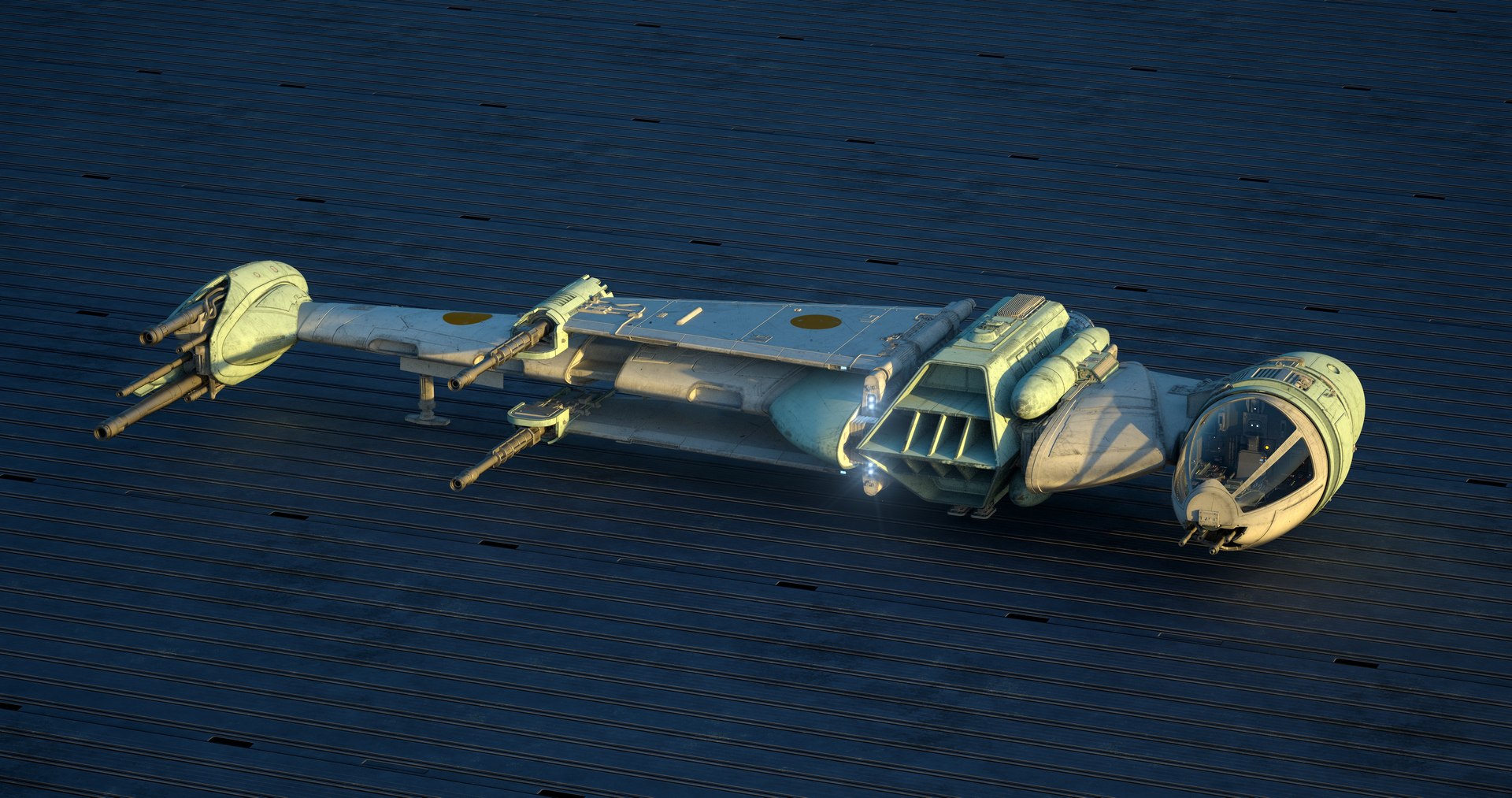3D Model B Wing - TurboSquid 1594378