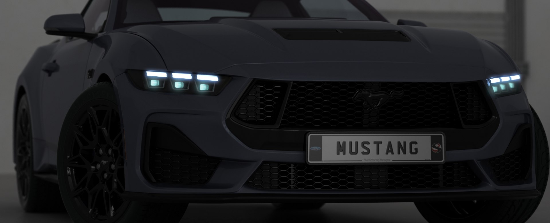 Ford Mustang GT 2024 Opening Doors And Trunk 3D Model - TurboSquid 2037169