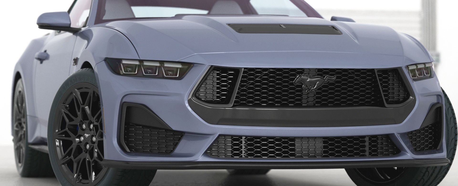 Ford Mustang GT 2024 Opening Doors And Trunk 3D Model - TurboSquid 2037169