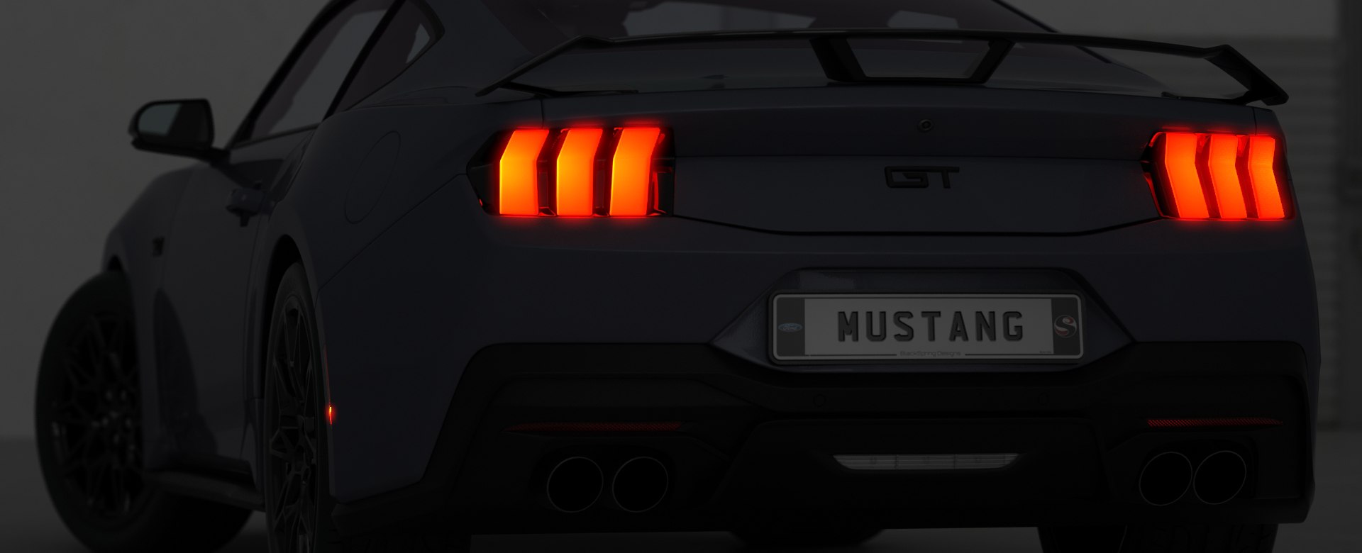 Ford Mustang GT 2024 Opening Doors And Trunk 3D Model - TurboSquid 2037169