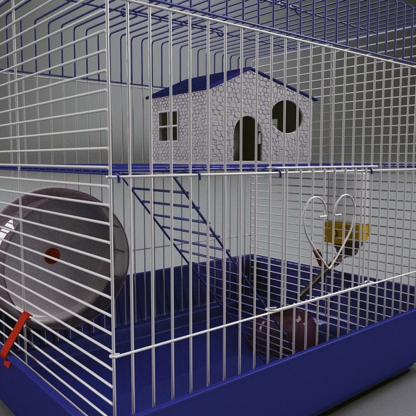 animal cages v1 3d max