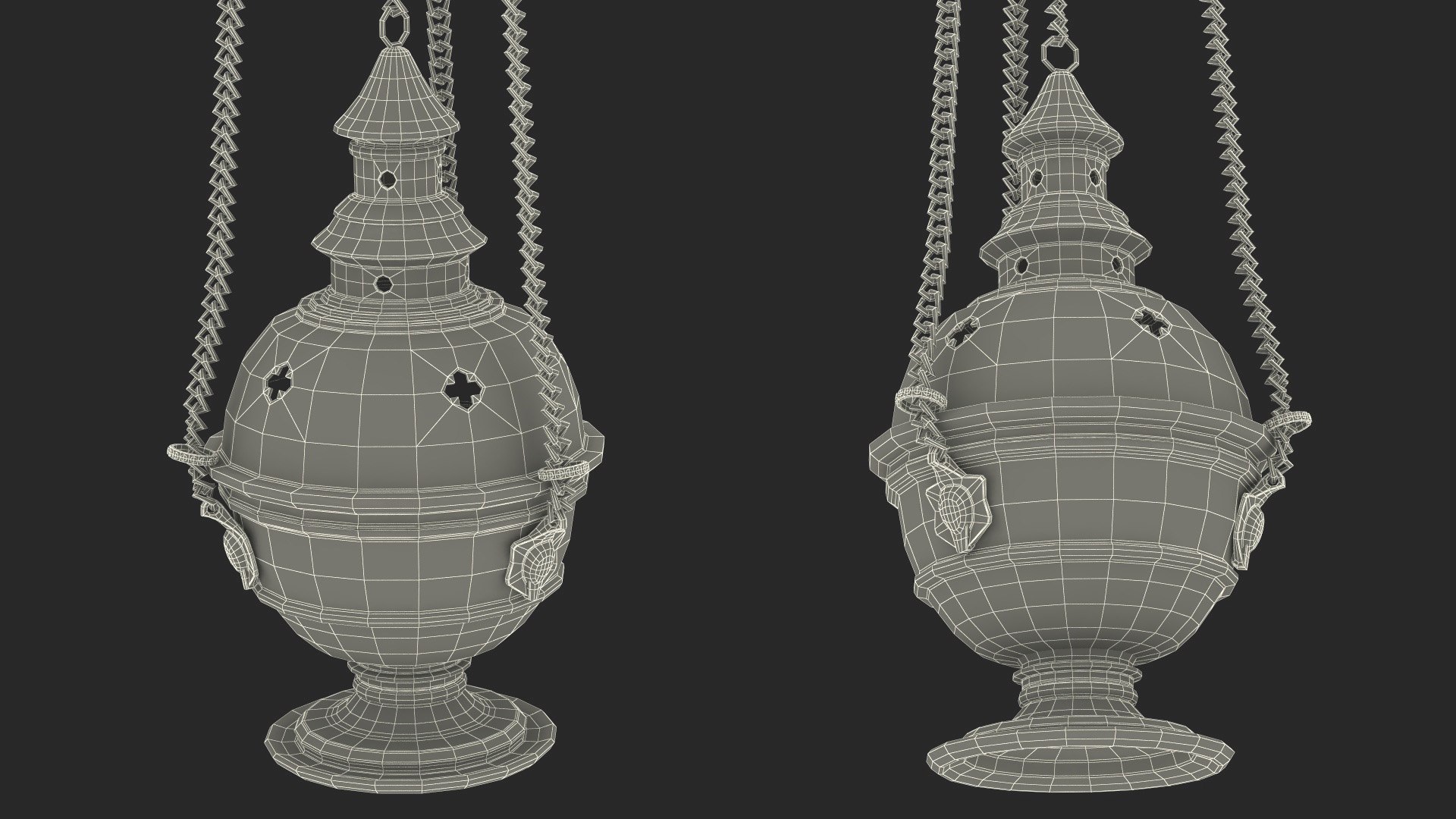3D Church Censer Silver - TurboSquid 2170128
