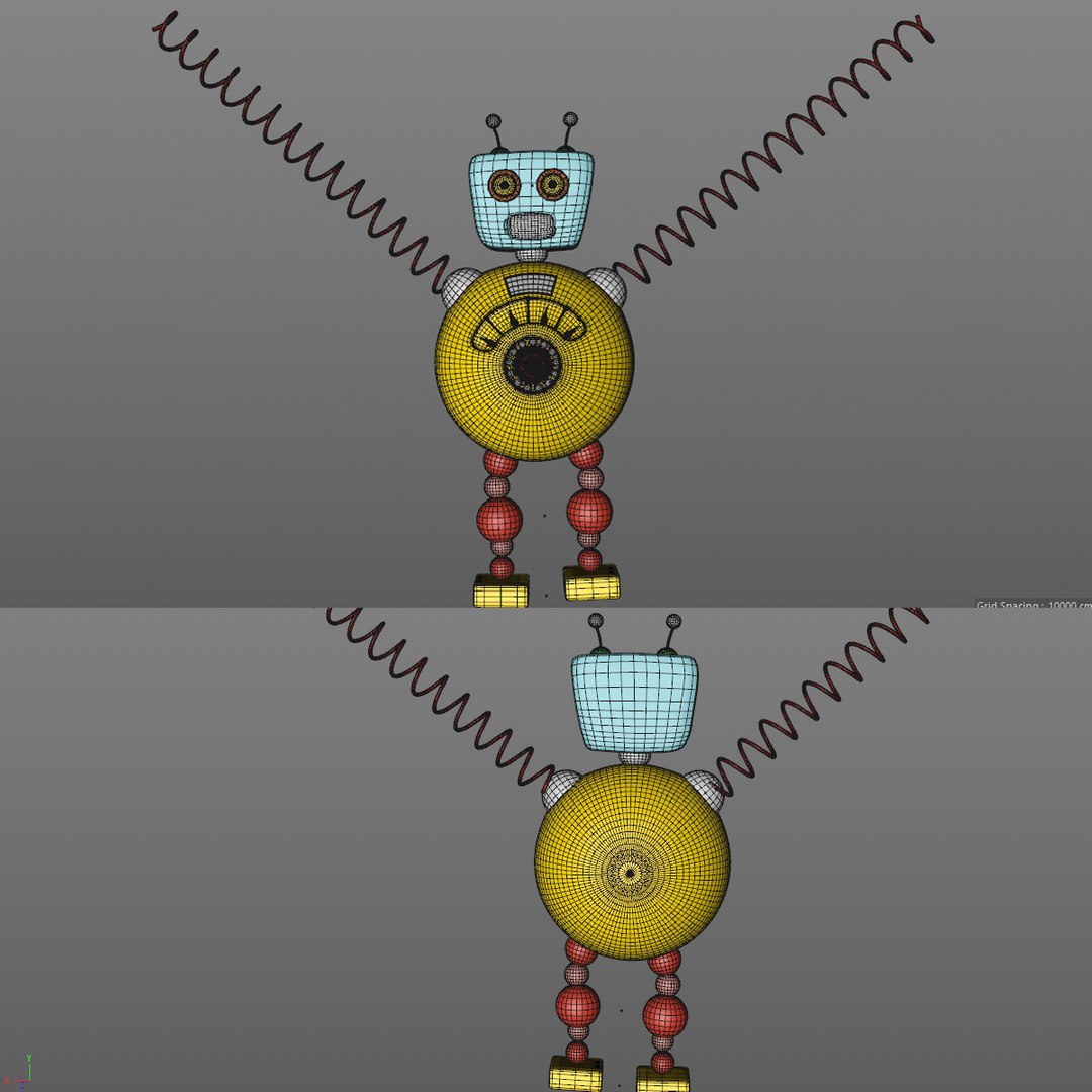 3D Robot Cartoon - TurboSquid 1351209