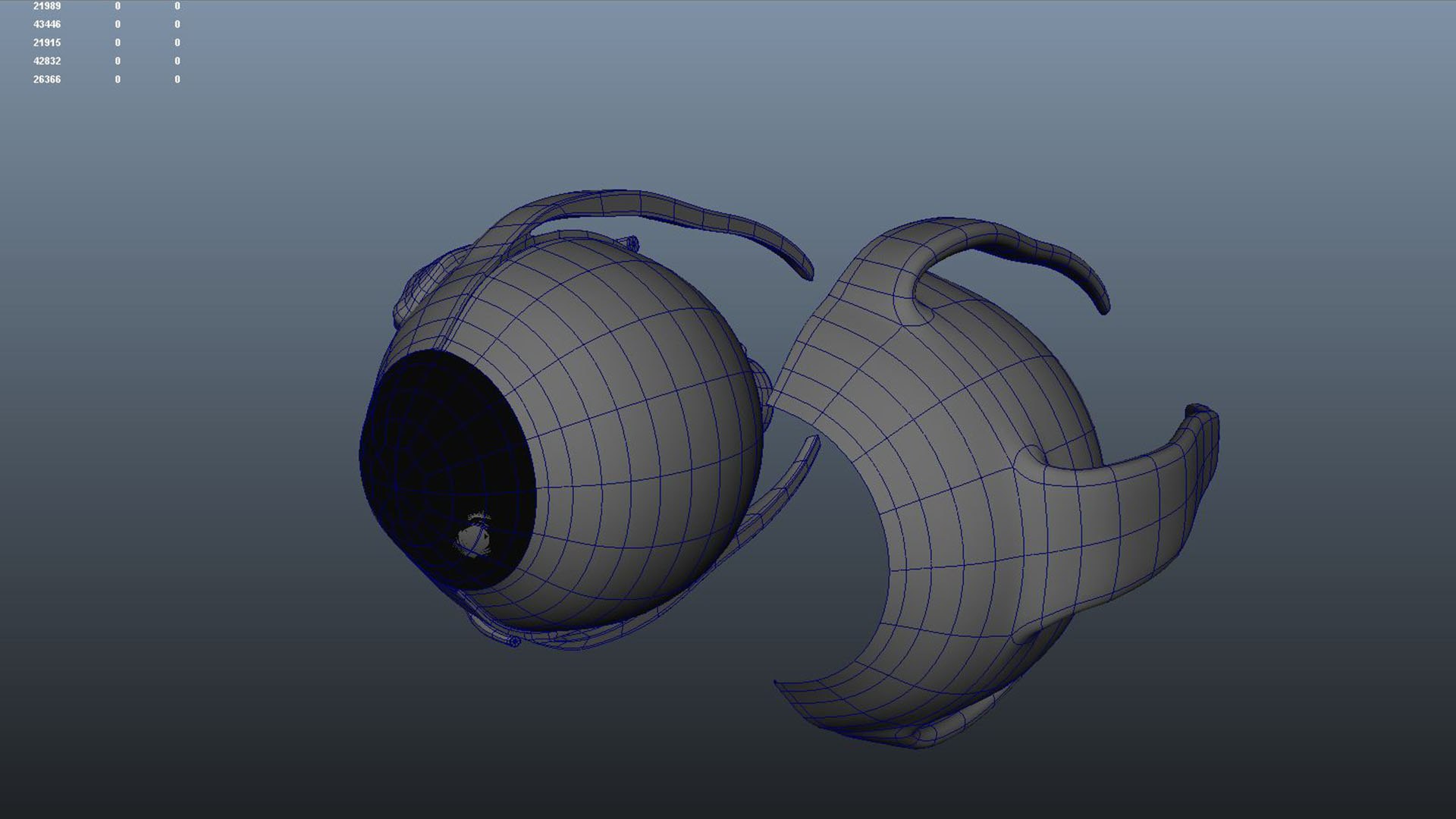 Human Eye Anatomy With Eye Layers 3D Model - TurboSquid 1861018