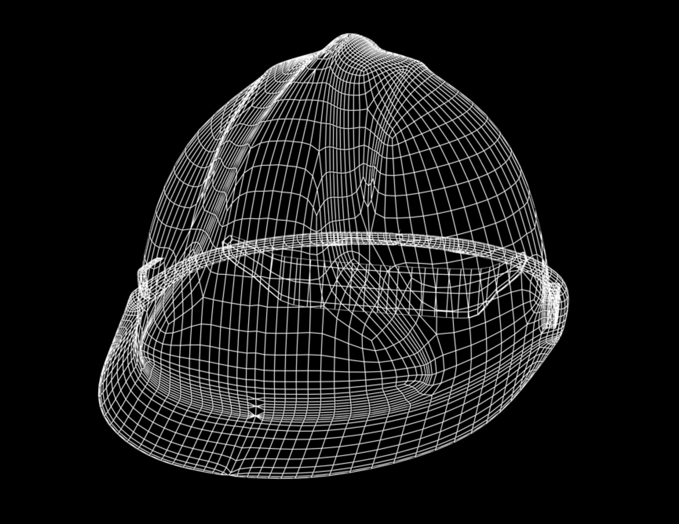 3d Hard Hat Model